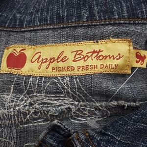 Apple Bottoms | Jackets & Coats | Apple Bottoms Denim Embroidered Vest ...